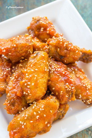 Crispy Fried Spicy Chicken Wings Recipe - Flavor Quotient