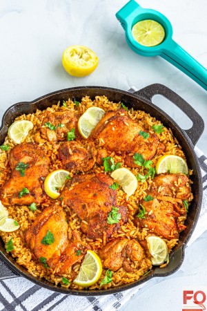 Spanish One Pot Chicken and Rice - Flavor Quotient
