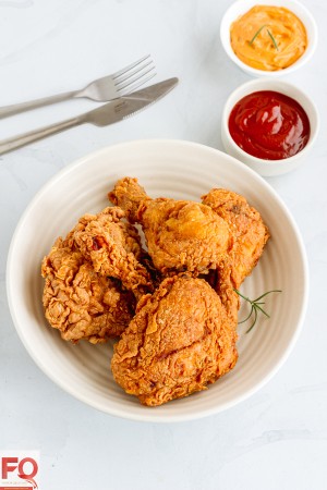 Crispy Fried Chicken KFC Style|Hot & Crispy -Flavor Quotient