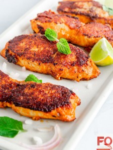 Grilled Fish Tikka for Weightloss - Flavor Quotient