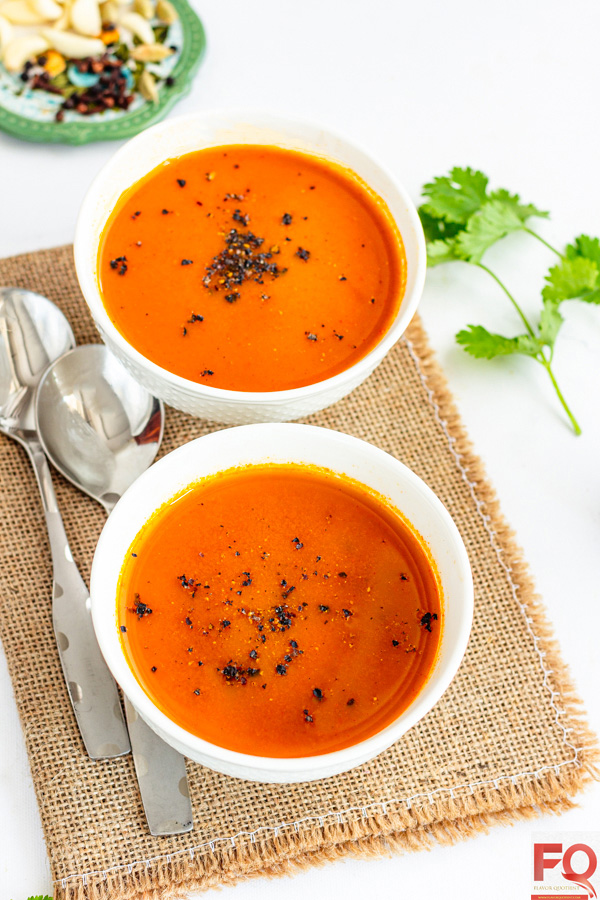 Winter Special Tomato Shorba for Weightloss -Flavor Quotient